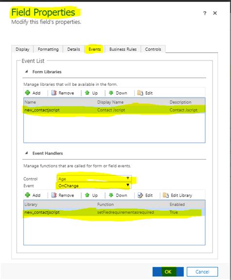 How To Set Field Requirement As Required Mandatory Based On Selected Option Set Using Javascript