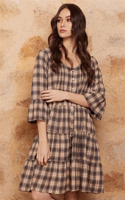 Mackenzie Dress Zebrano Designer Clothing Nz