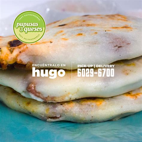 Pupusas 3 Quesos Unicas En El Pupuseria Triple Deli