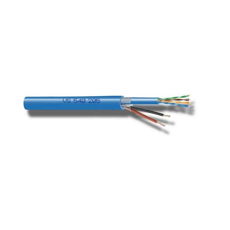 Cavo Lan Videosorveglianza 4x 2050 2x050mmq Colore Blu 100mt