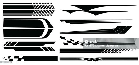 Car Motorcycle Racing Vehicle Graphics Stock Illustration Download