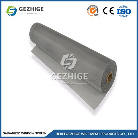 Gezhige Sample Available Window Mesh Insect Screen Manufacturing 16 X