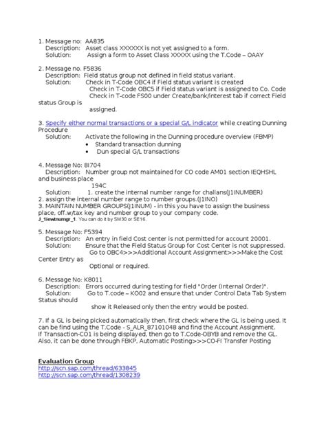 Sap Error Pdf Finance And Money Management Technology And Engineering