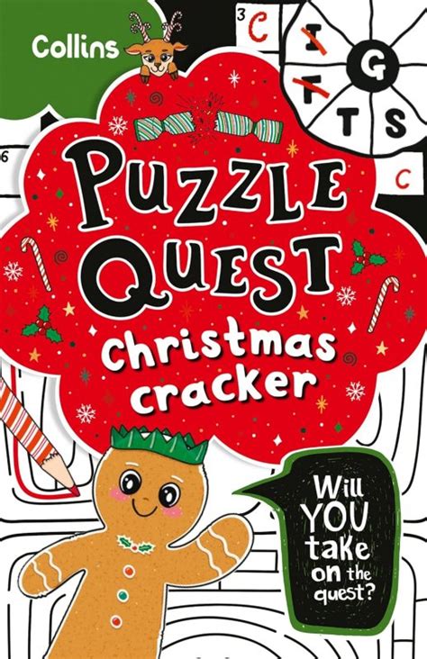 Lomond Books Puzzle Quest Christmas Cracker Collins