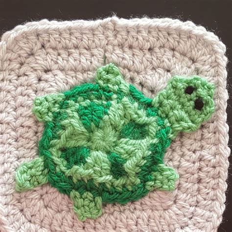 Crochet Sea Turtle Granny Square Pattern Free Crochet Pattern