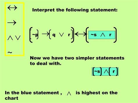 Ppt Logical Connectives Powerpoint Presentation Free Download Id