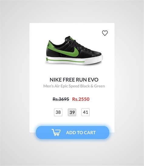 ShopCard UI Minimalist On Behance