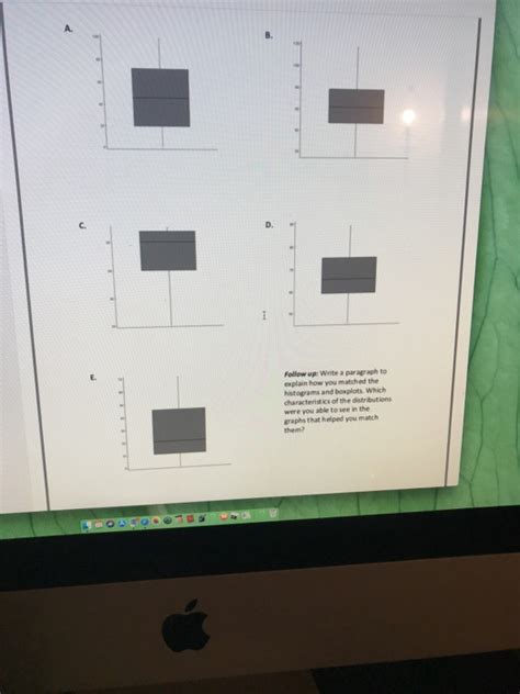 Solved Match Each Histogram On This Page With The Chegg