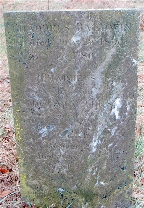Thaddeus Baldwin 1735 1815 Find A Grave Memorial