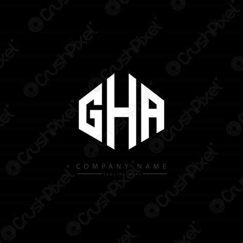 Gha Letter Logo Design With Polygon Shape Gha Polygon And Stock Vector 6029012 Crushpixel