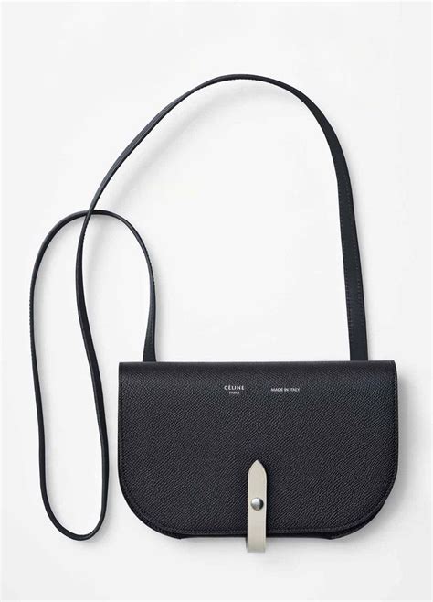Celine Strap Clutch On Strap Leather Leather Accessories Women Handbags