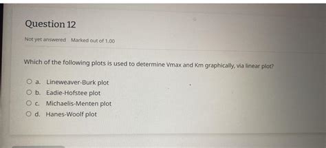 Solved Question 12not Yet Answered Marked Out Of 100which