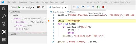 Visual Studio Code中的断点调试 海洋饼干叔叔的编程俱乐部