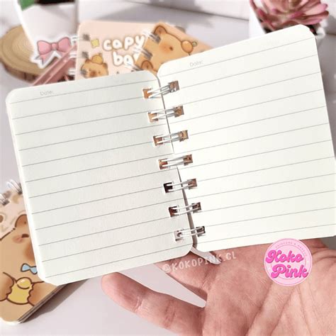 Mini Libretas Capibara