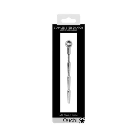 Ouch Urethral Sounding Metal Dilator 7 Mm