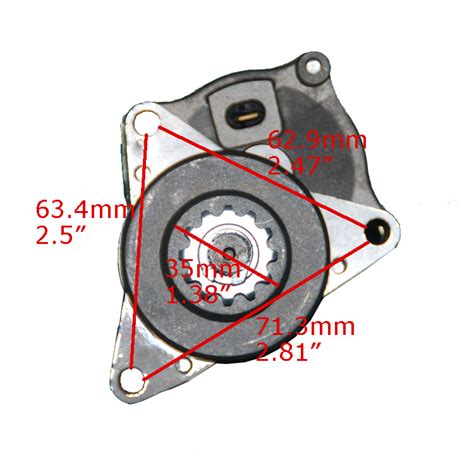 50cc 70cc 90cc 110cc Electric Starter Motor 3 Inst Grandado