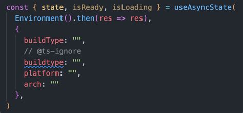 runtime d ts type interface environmentinfo field buildtype real value