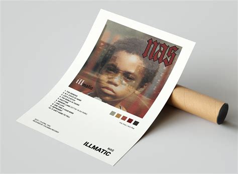 Nas Illmatic Album Cover Poster Architeg Prints