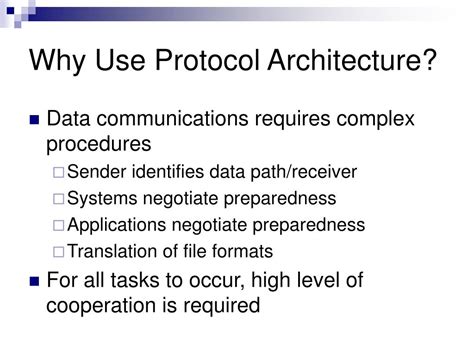 PPT Protocol Architectures PowerPoint Presentation Free Download ID