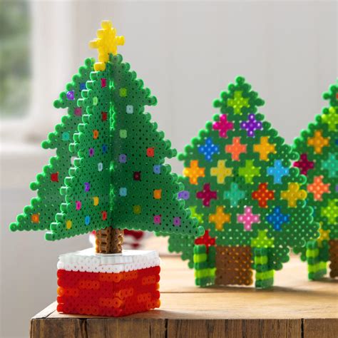 Christmas Tree Perler Beads 20 Free Patterns Diy Candy