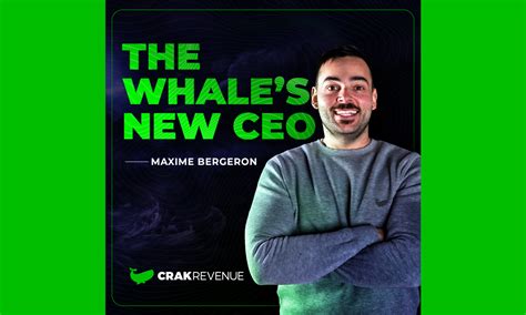 Crakrevenue Names Maxime Bergeron As New Ceo Avn