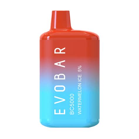 Evobar 5000 5 Watermelon Ice Box Of 10 Big Apple Trading