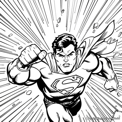 Comic Strip Coloring Pages Printable