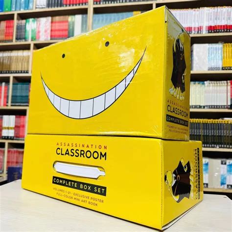 Assassination Classroom Complete Box Set Volumes 1 21 With Paperback Bd