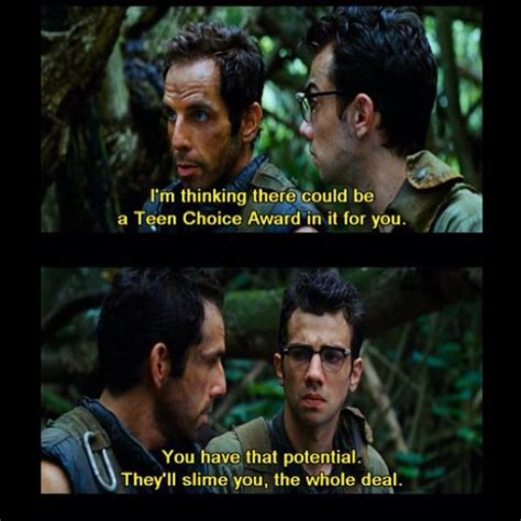 Tropic Thunder Tropic Thunder Quotes Funny Scenes Movie Quotes