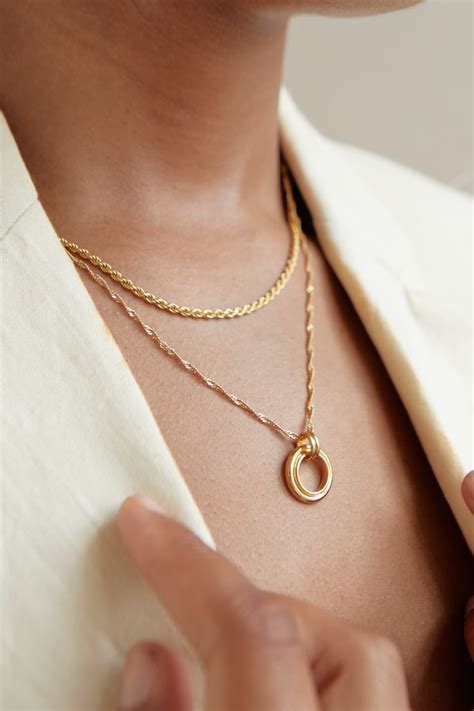 Necklace Layered Idea Jewellery Photography Inspiration Model