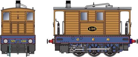 Ger J70 Tram 0 6 0t 136 Blue And Brown With No Skirts Dcc Sound