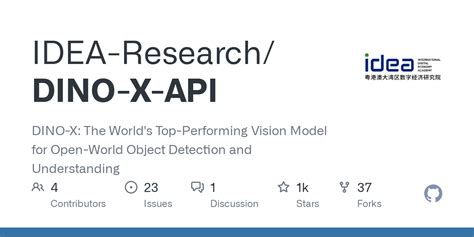 Releases IDEA Research DINO X API GitHub