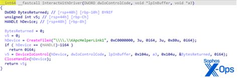 Signed Driver Malware Moves Up The Software Trust Chain Sophos News