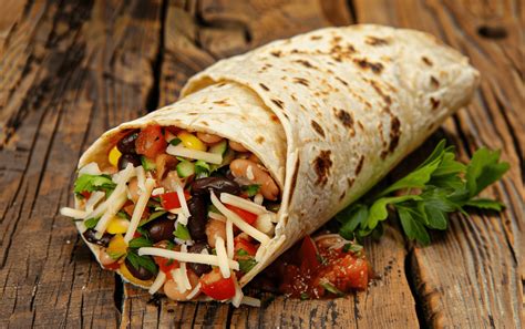 Best Spicy Bean Wrap Light Orange Bean