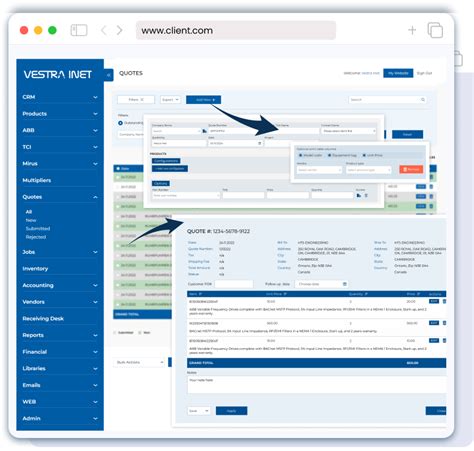 Custom Quote System Tailored To Your Specifications