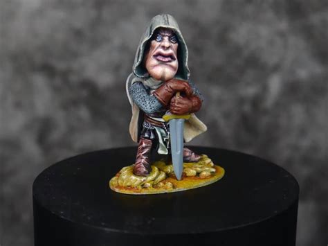 Another Snap Of The Chibi Crusader Still Wip With Work To Do In The Arms And Sword Looking