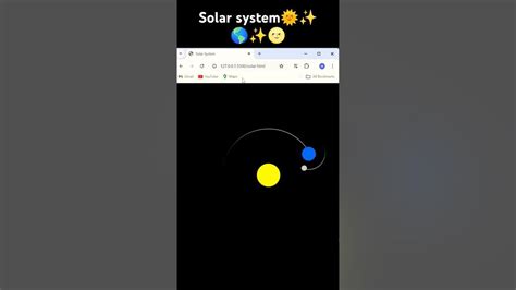 Solar System🌞 🌎 🌝 Using Html And Css Html Css Coding Youtube