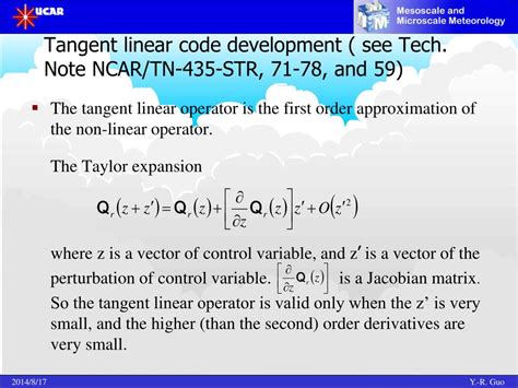 Ppt Wrfvar Code Development Tangent Linear And Adjoint Code Development Powerpoint