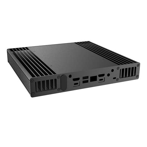 Plato Ws Slim Fanless Case For Intel® Nuc 11 12 13 Pro Series Akasa Thermal Solution