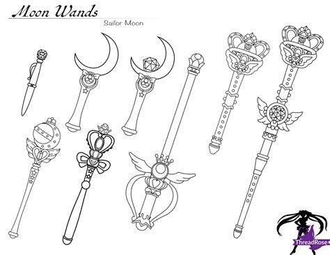 Moon Wand Vector Sailor Moon Fan Art Sailor Moon Wand