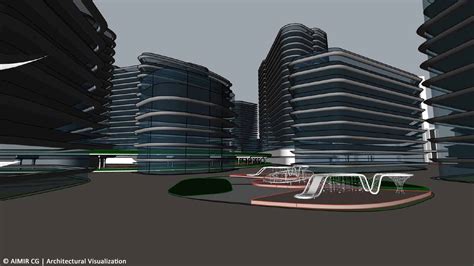 architectural 3d rendering process for zaha hadid architects s design