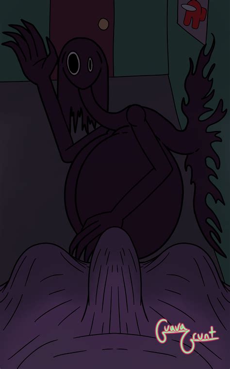 Rule 34 1boy 1girls 2d Among Us Bed Bedroom Blanket Creepy Demon