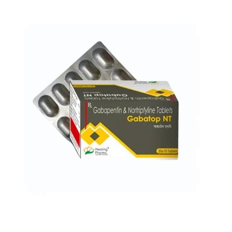 Gabatop Nt Gabapentin Plus Nortriptyline Combination At Rs 248 Box Gabapin In Nagpur Id