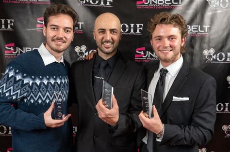 Thrilled To Be Receiving The Best Lead Actor In The Oif Film Festival Thank You To Eliar