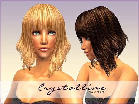 Crystalline In 2025 Sims 2 Hair Sims 2 Makeup Hair Setting
