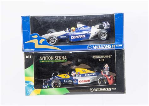 Lot 166 Minichamps 118 Scale F1 Models
