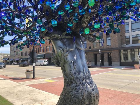 Trees Windey Metal Art