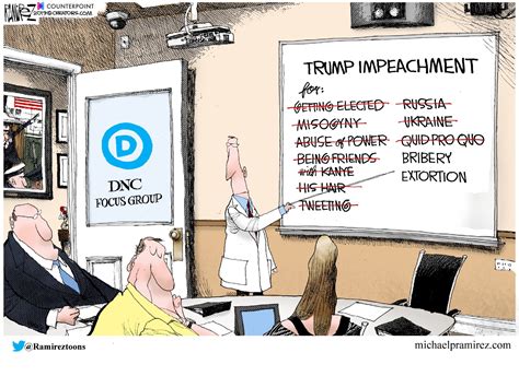 Political Cartoons Donald Trump Impeachment Hearings