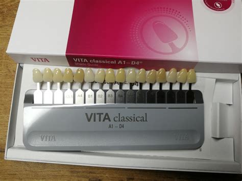 Цветовая шкала Shade Guide Vita Classical A1 D4 арт G027c купить на