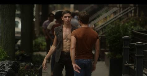 Auscaps Isaac Powell Shirtless In American Horror Story Nyc 11 05 Bad Fortune